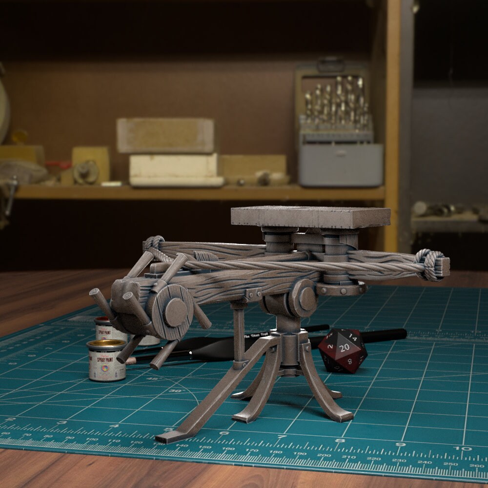 Ballista | D&D | Pathfinder | TTRPG | by Tytantroll Miniatures - Etsy
