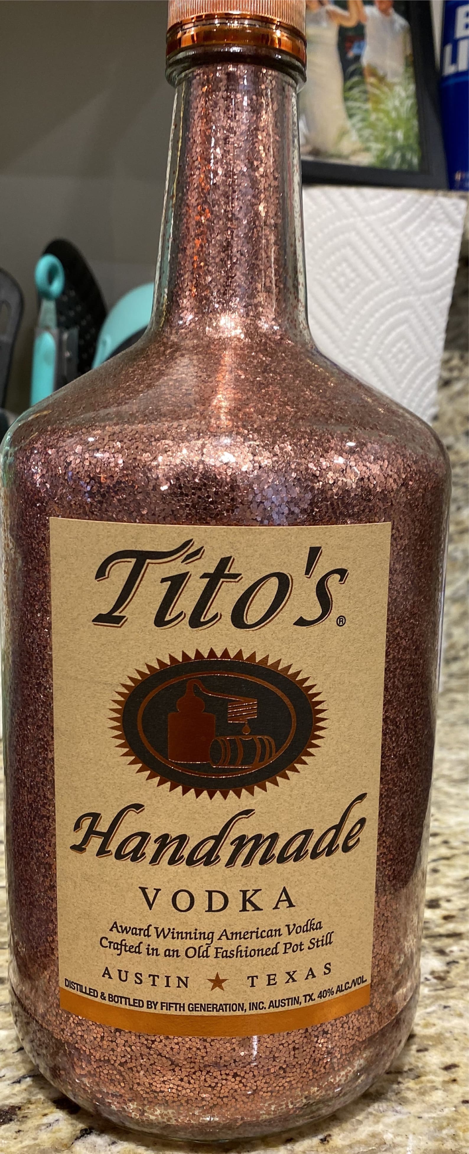 Rose Gold Tito's Handle - Etsy