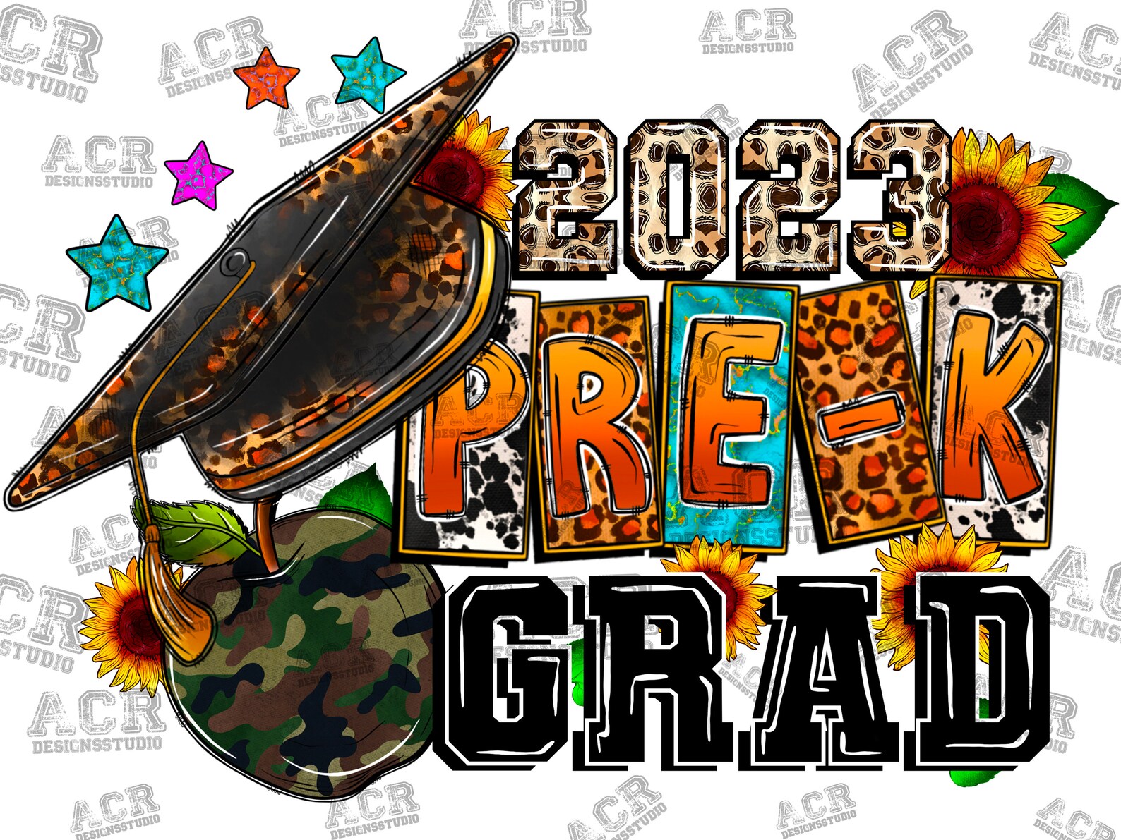 2023 Pre-k Grad Png Pre-k Graduationpre-k Grad Pngleopard - Etsy Australia