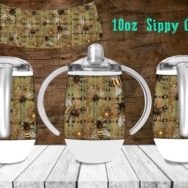 Bee Sippy Cup Tumblers - Etsy