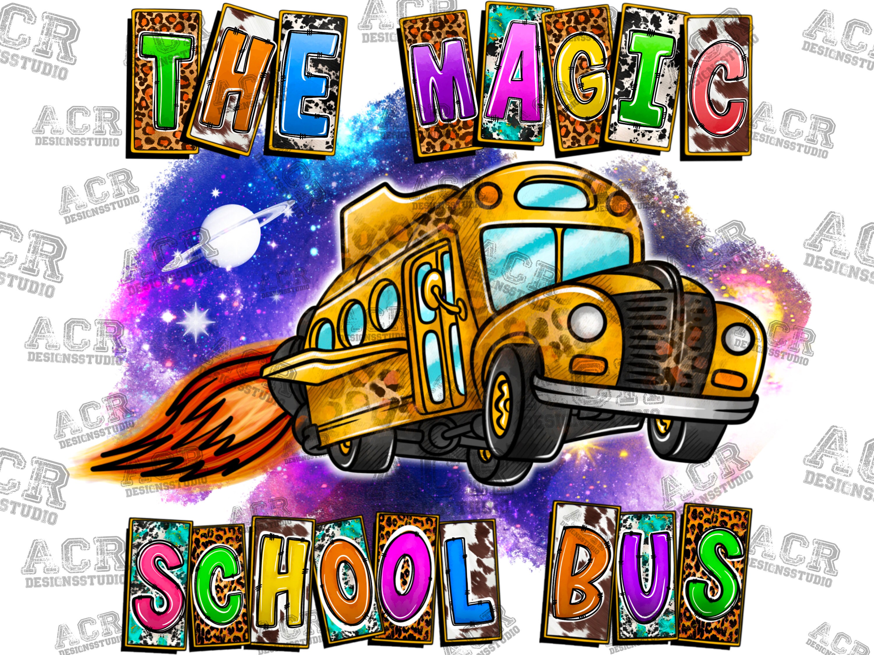 The Magic School Bus Png Bus Png School Png Sublimation - Etsy Australia