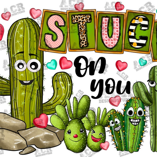 Stuck on You Cactus - Etsy