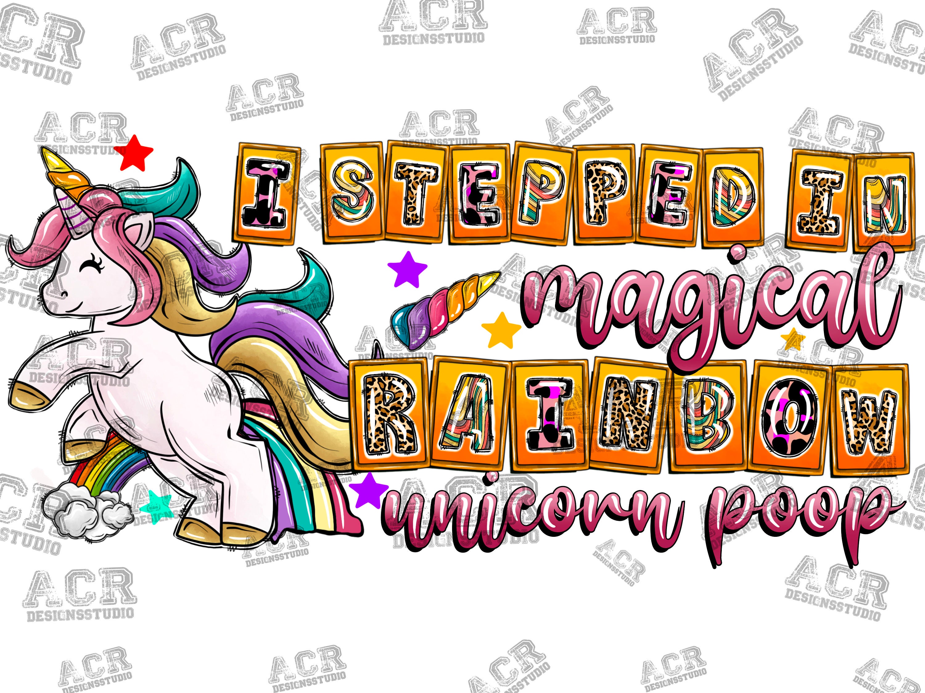 Unicorns Pooping Rainbows
