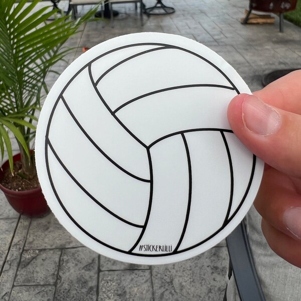 Volleyball Stickers - Etsy