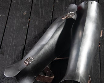 Medieval Leg Greaves - Etsy
