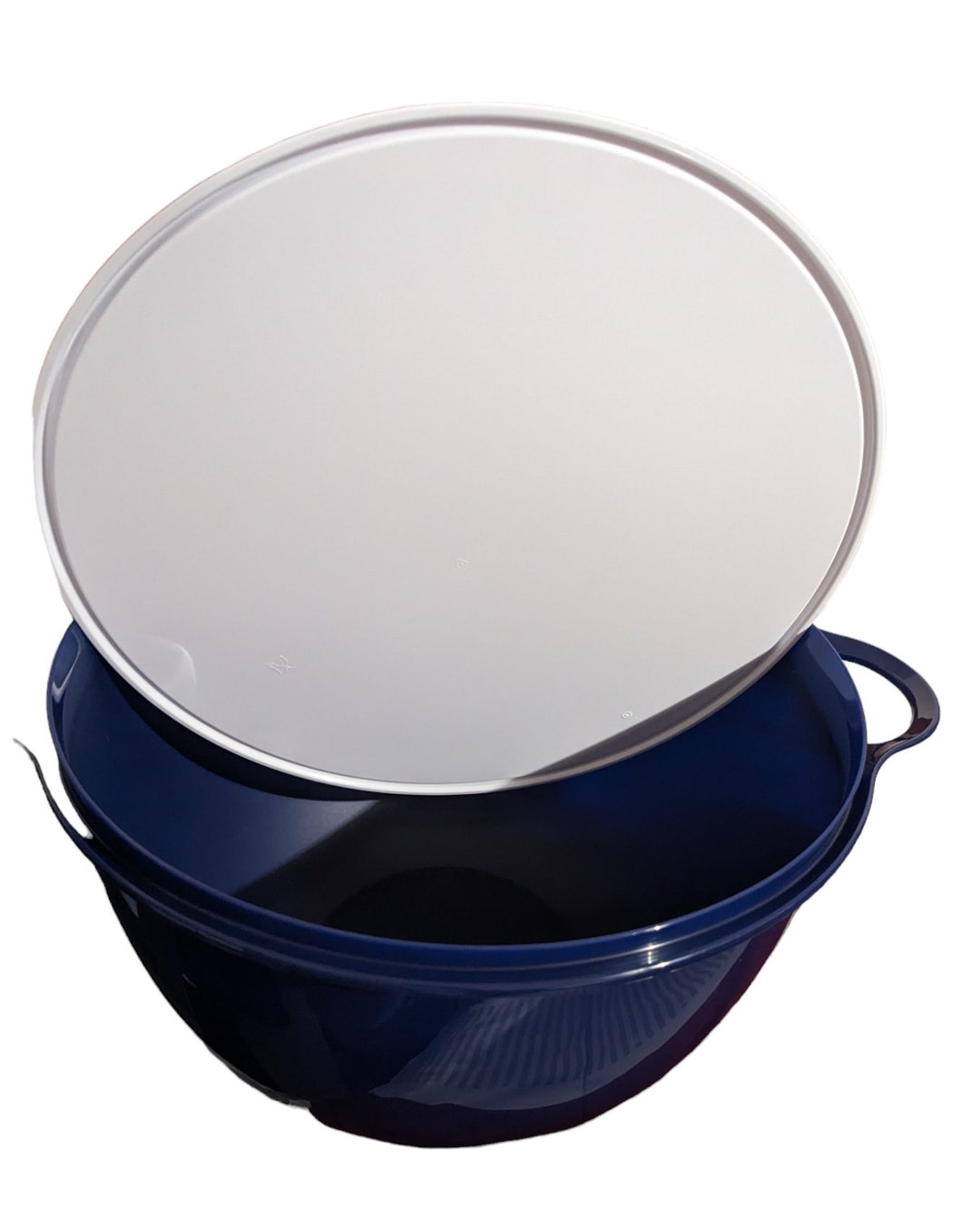 Tupperware Thatsa Bowl XL Navy Blue Mixing Bowl - Etsy