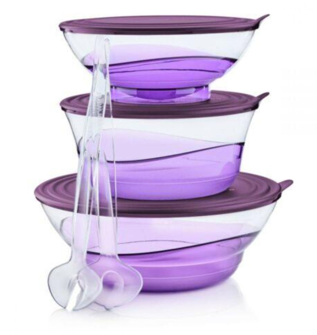 Tupperware Sheerly Elegant Get It All Set - Etsy