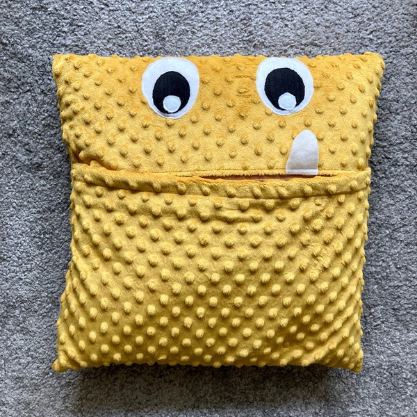 Monster Pillow - Etsy