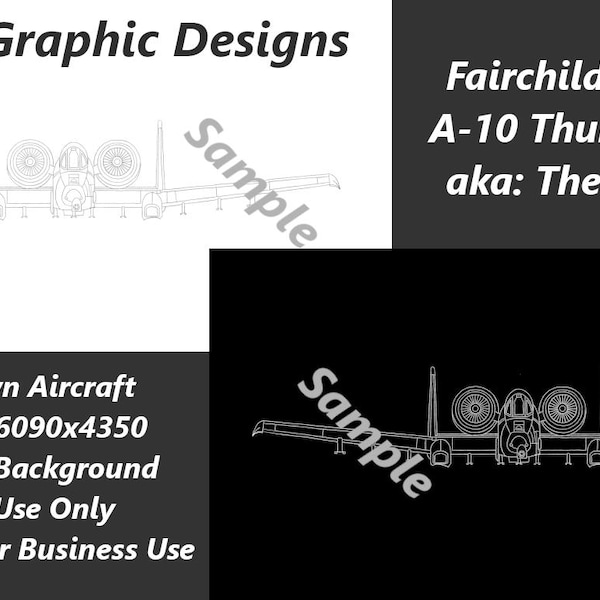 A10 Silhouette - Etsy
