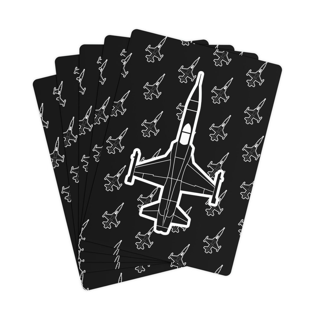 F-5 Talon Fighter USAF US Air Force Poker Cards - Etsy