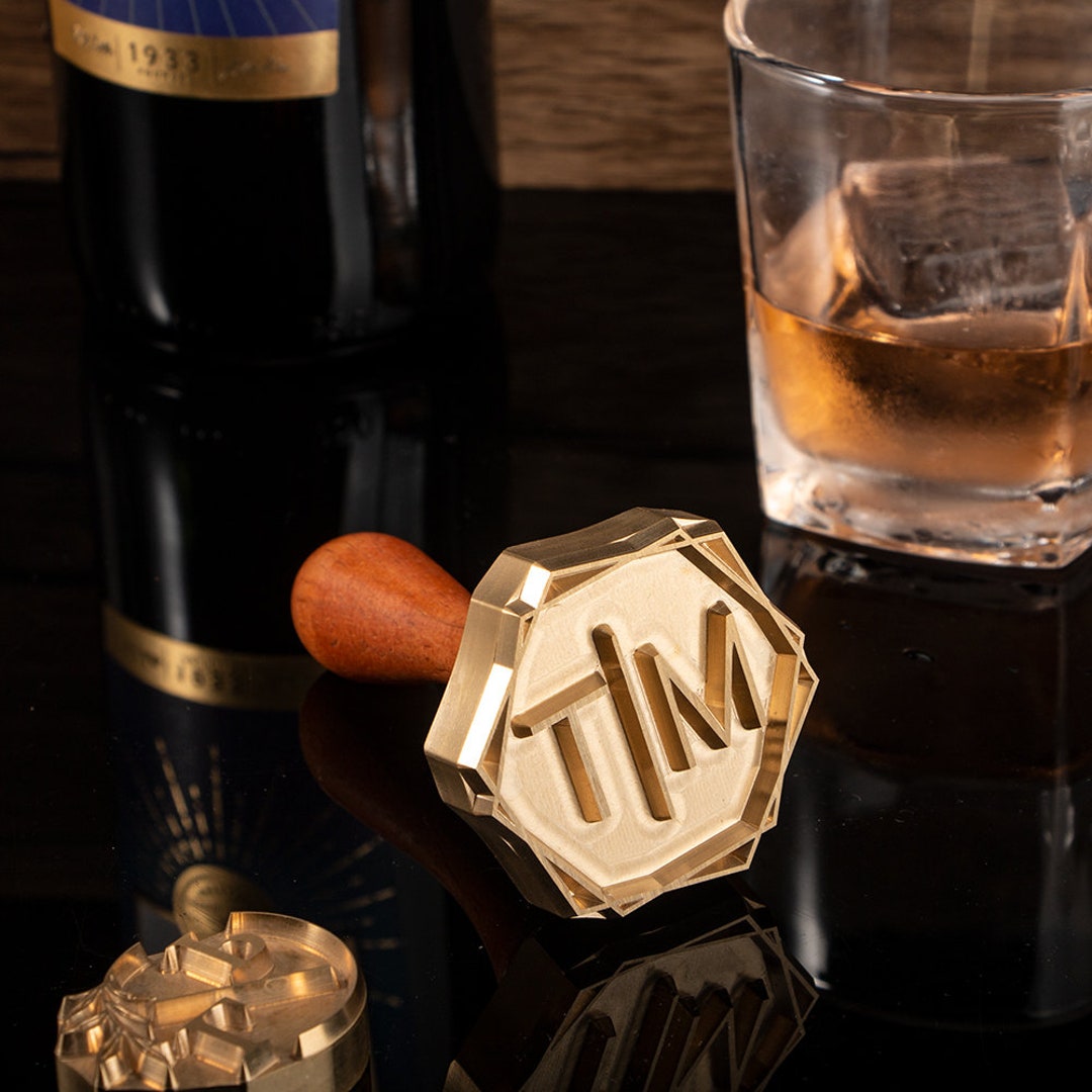Custom Ice Cube Stamp Personalized Ice Cube Brass Stamp - Etsy