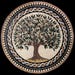 Olive Tree Mosaic Wall Art | Handmade Marble Tile Artwork | Nature ...