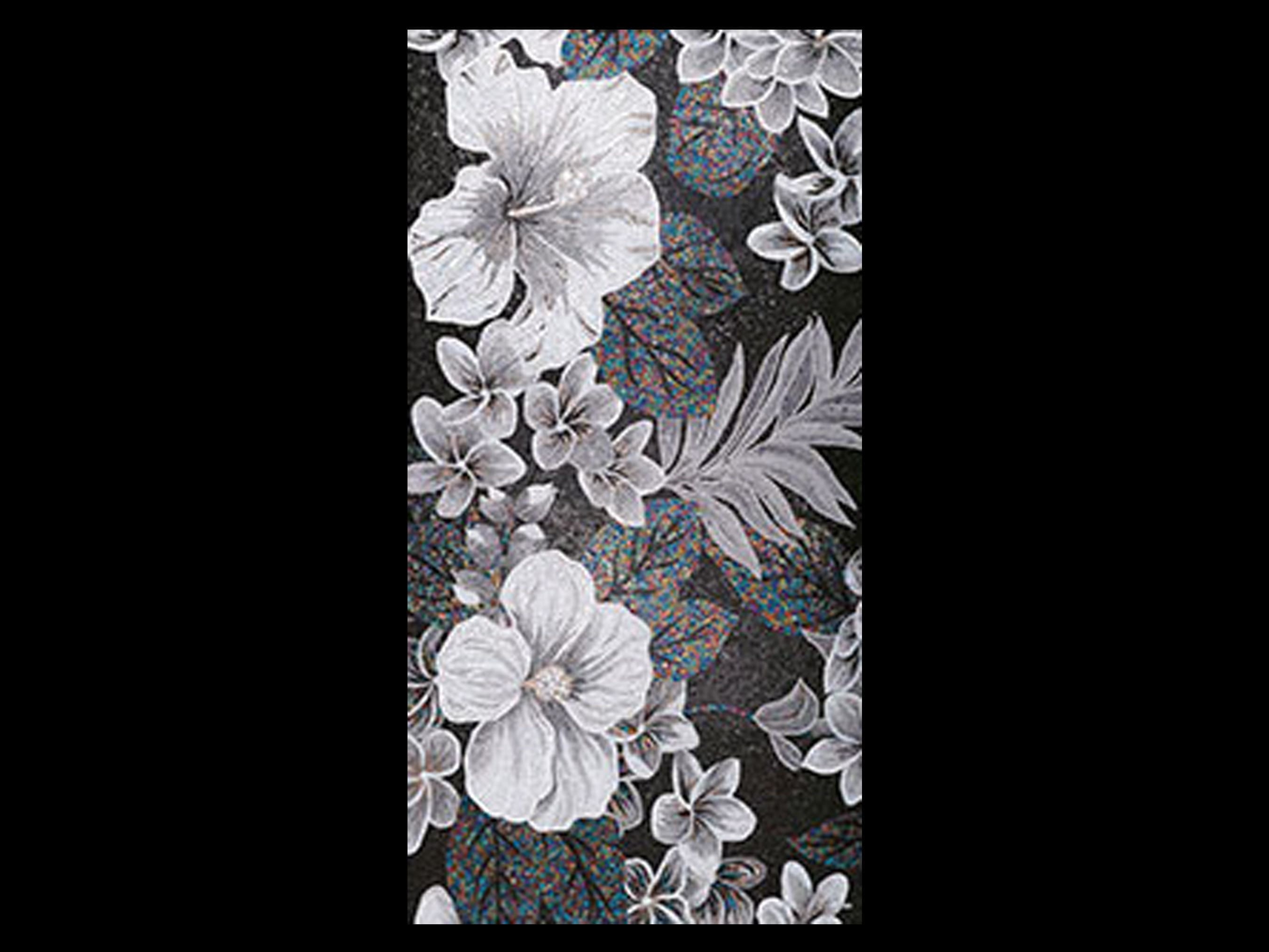 Elegant Tonal Floral Mosaic Artwork - Etsy