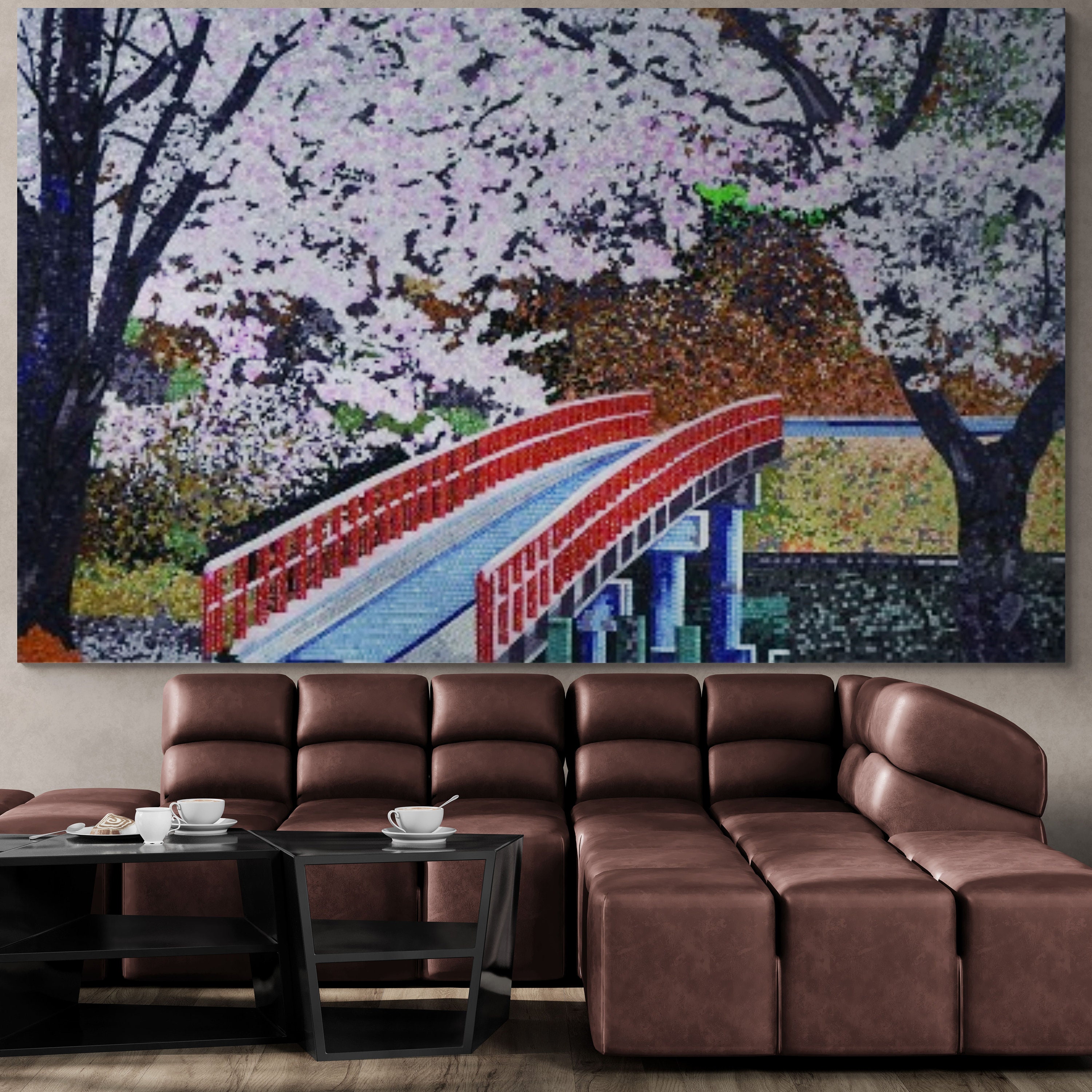The Bridge Mosaic Art - Etsy