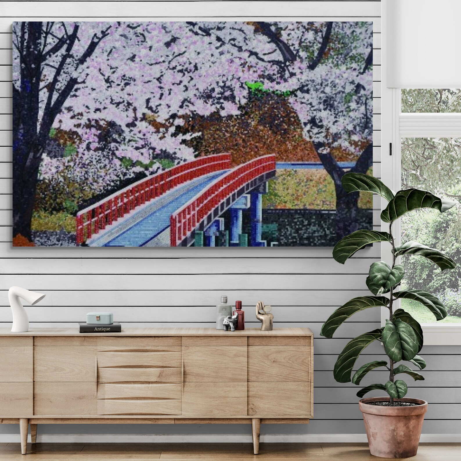 The Bridge Mosaic Art - Etsy