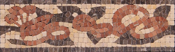 Iona Tile Mosaic Border - Etsy