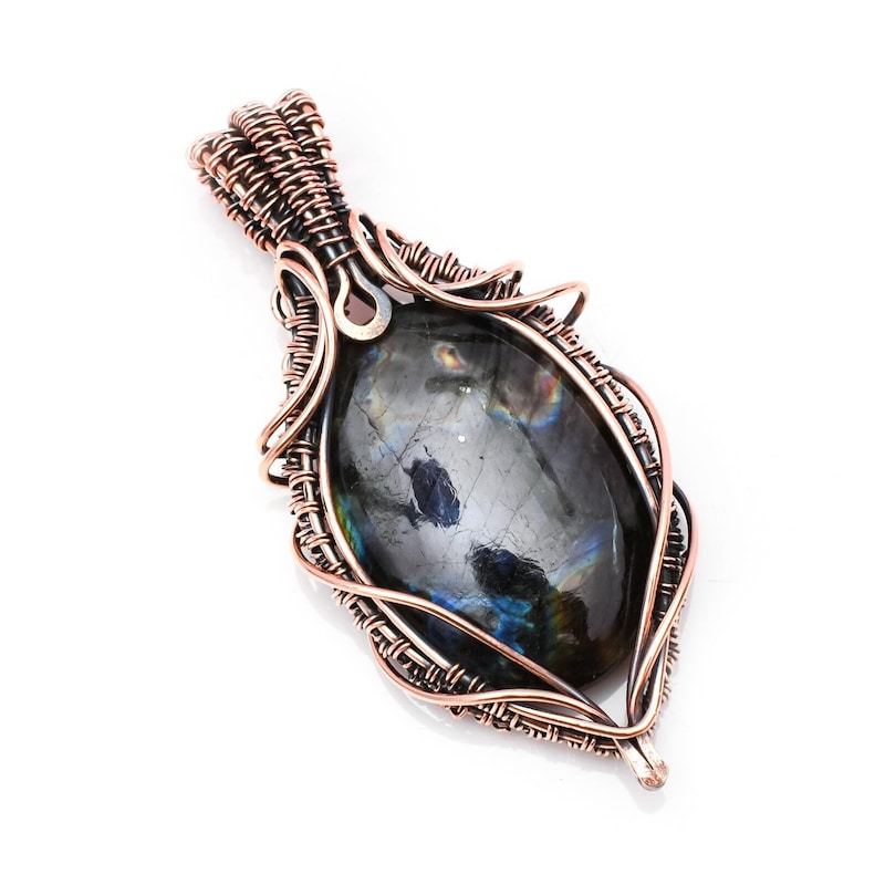 Handmade Copper Pendant - Etsy