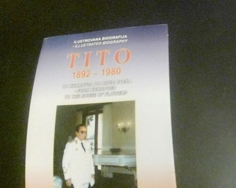 Josip Broz Tito Book - Etsy