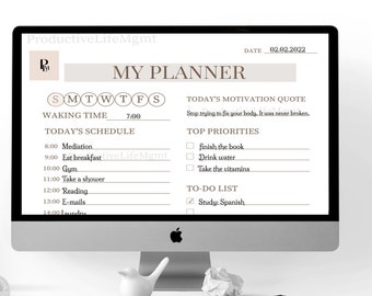 Aesthetic Digital Planner - Etsy