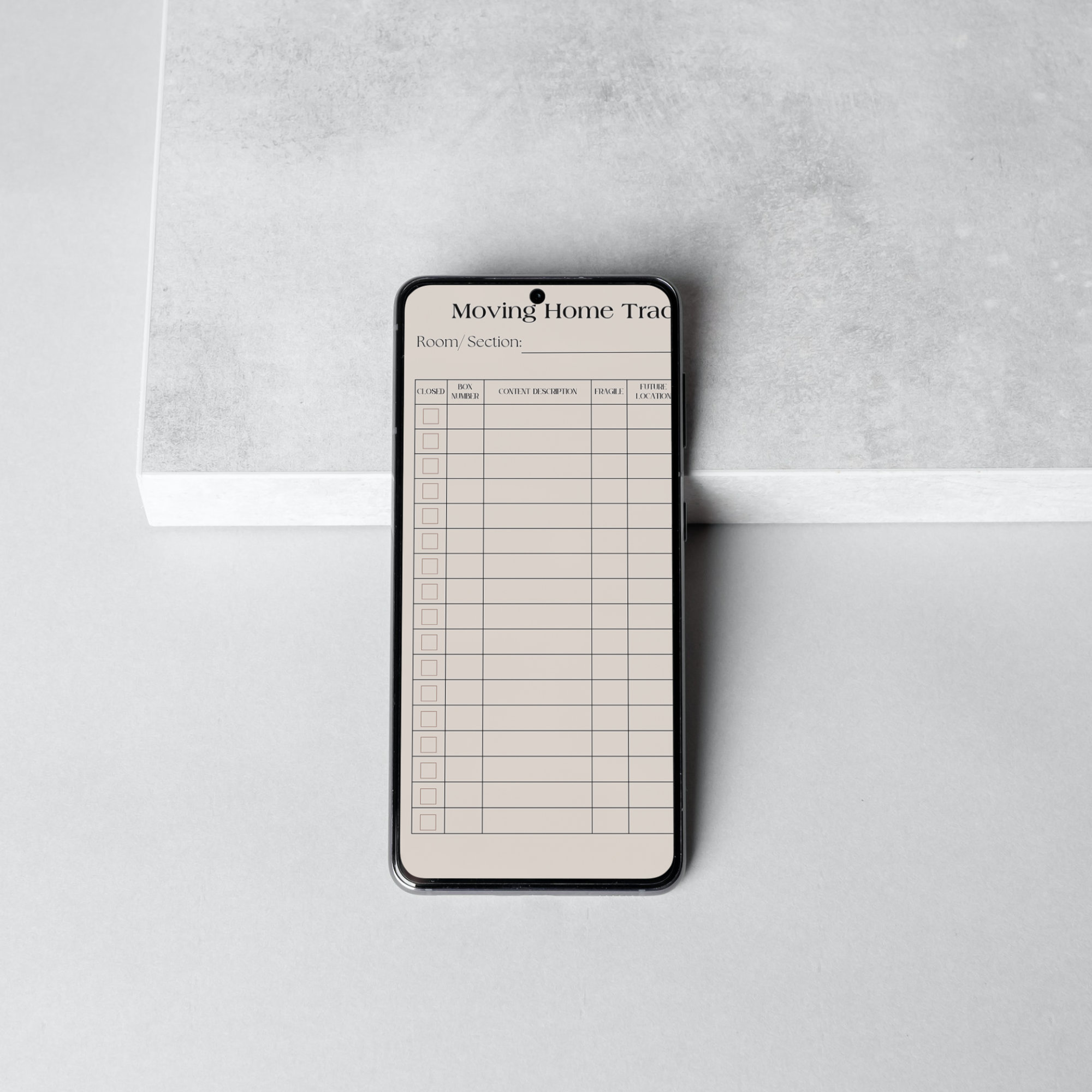 Moving Box Label Digital Moving Planner Digital Planner Moving Home ...