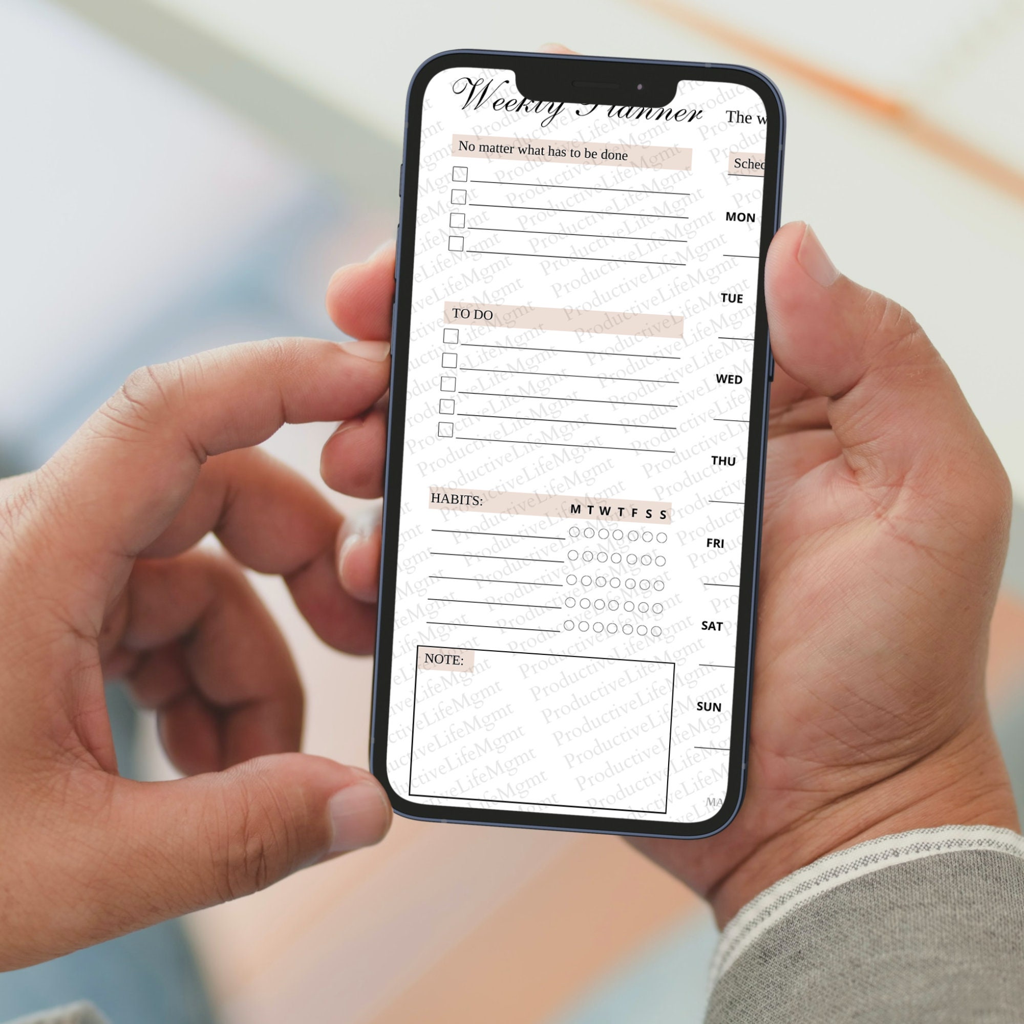 Digital Weekly Planner, Aesthetic Digital Planner, Personal Planner ...