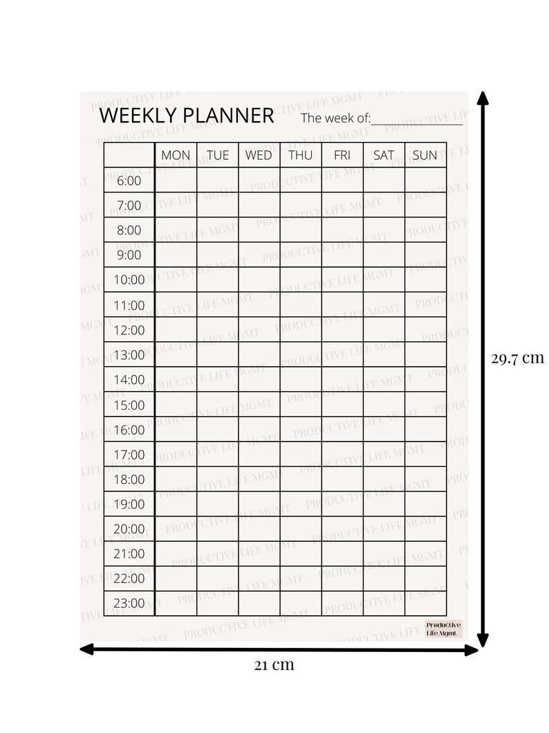 Digital Weekly Planner, Aesthetic Digital Planner, Personal Planner ...