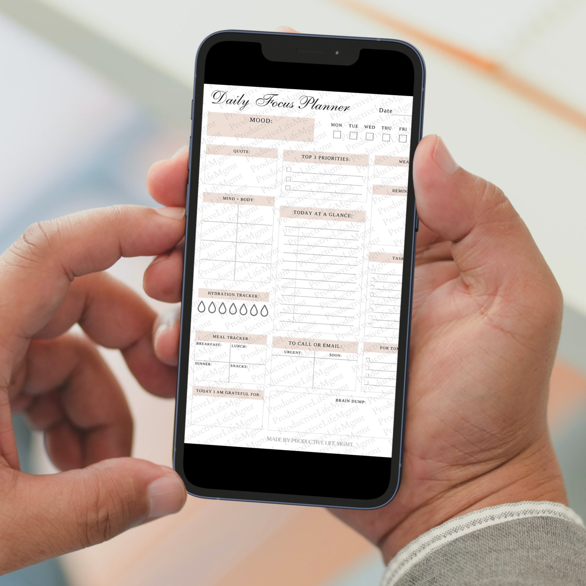 ADHD Digital Planner, Printable ADHD Planner, Adhd Planner for Adults ...