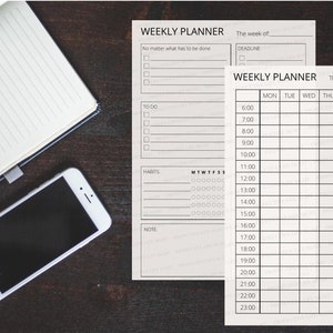 Digital Weekly Planner, Aesthetic Digital Planner, Personal Planner ...