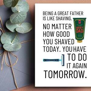 Funny Father's Day Card Happy Father's Day Card - Etsy