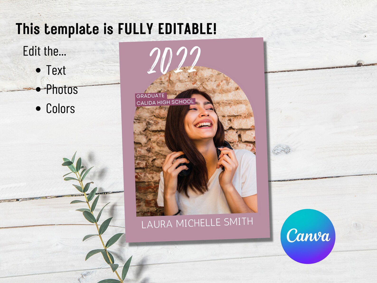 Graduation Invitation 2022 Graduation Open House Invitation Graduation ...