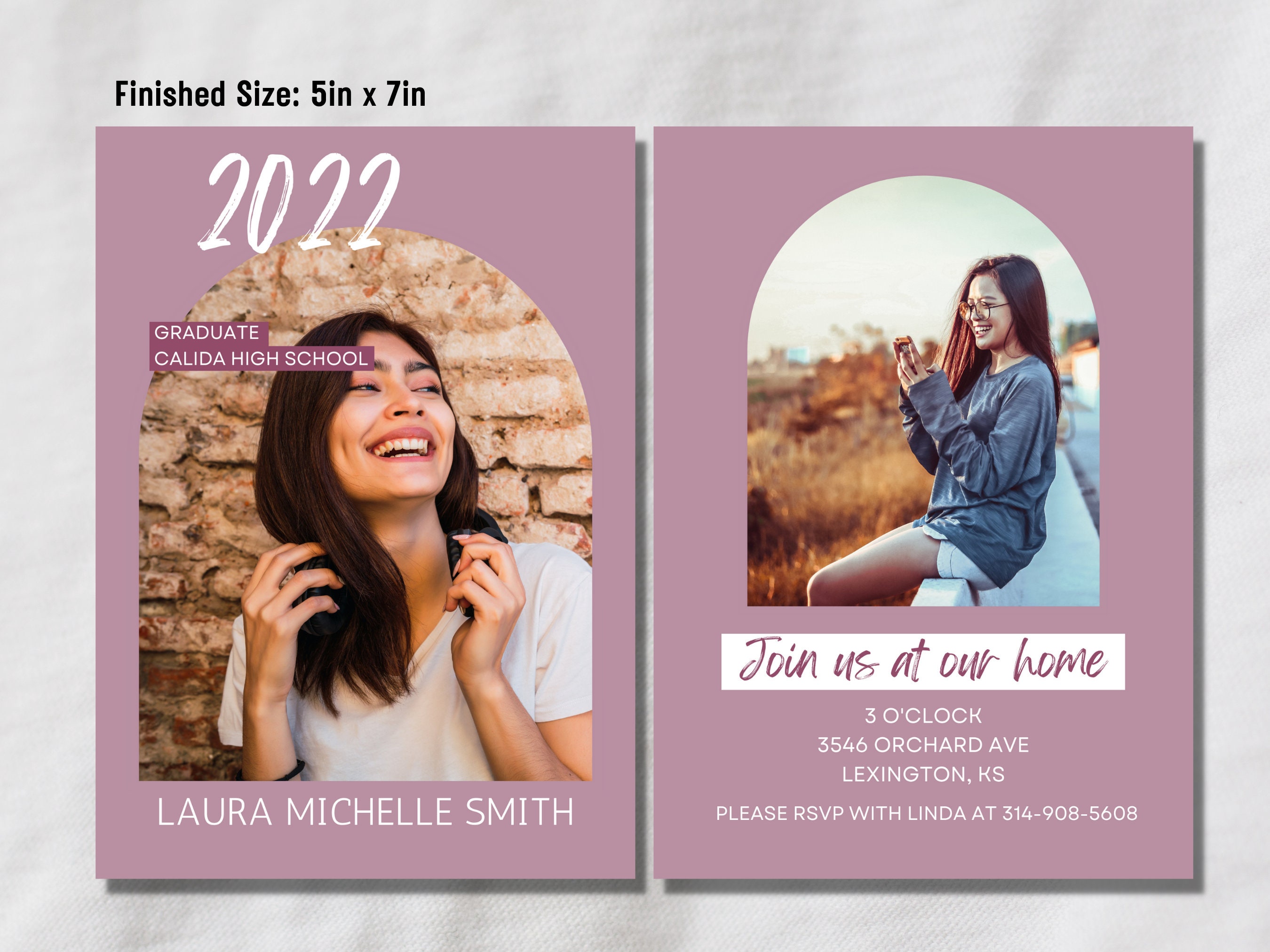 Graduation Invitation 2022 Graduation Open House Invitation Graduation ...