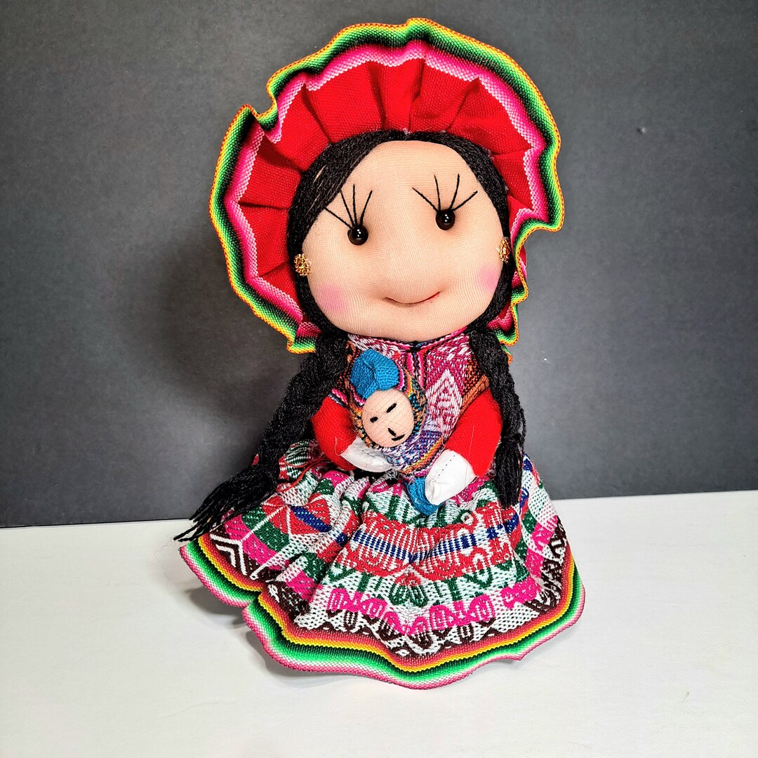 Peruvian Cholita Doll - Etsy