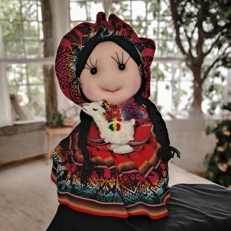 Peruvian Cholita Doll - Etsy