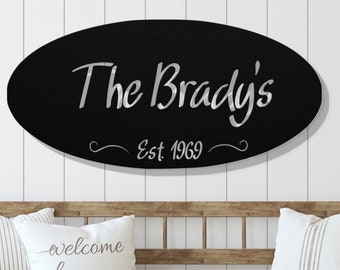 Metal Personalized Wedding Sign - Etsy