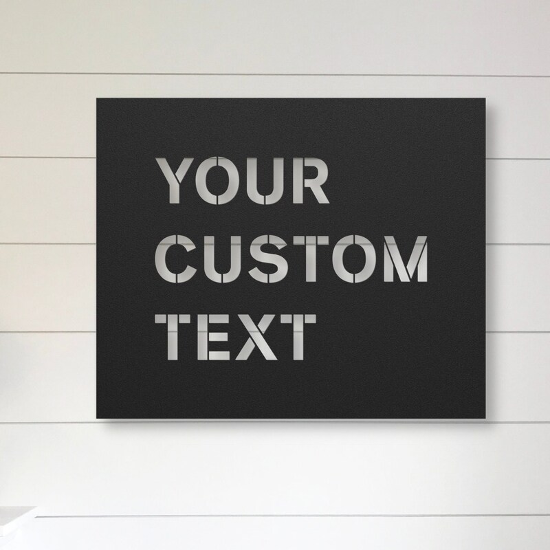 Personalized Wall Sign - Etsy