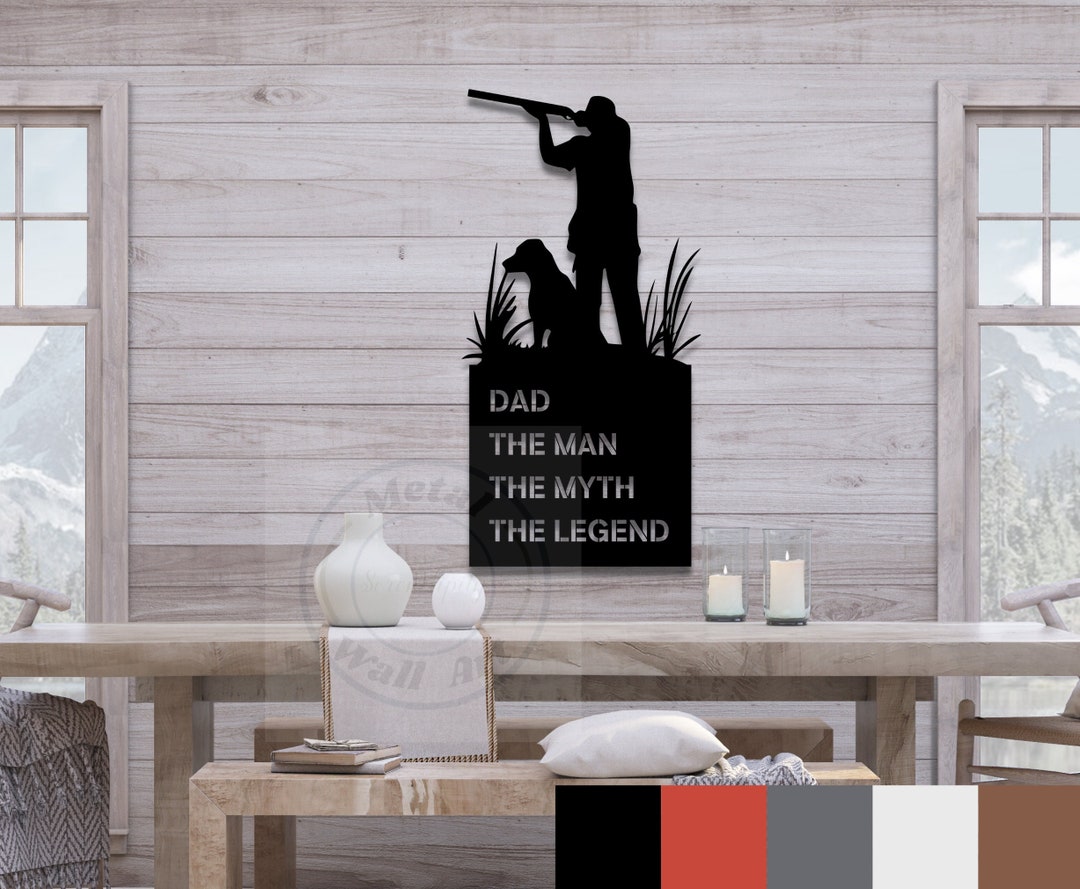 Personalized Hunter Metal Wall Art Custom Duck Hunter Wall - Etsy