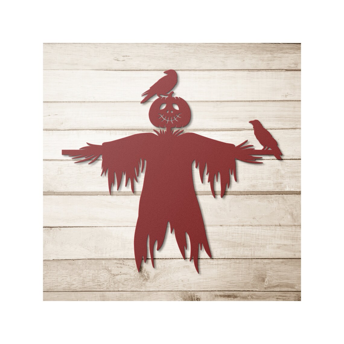 Halloween Scarecrow Decor Metal Wall Sign Scarecrow Decor - Etsy