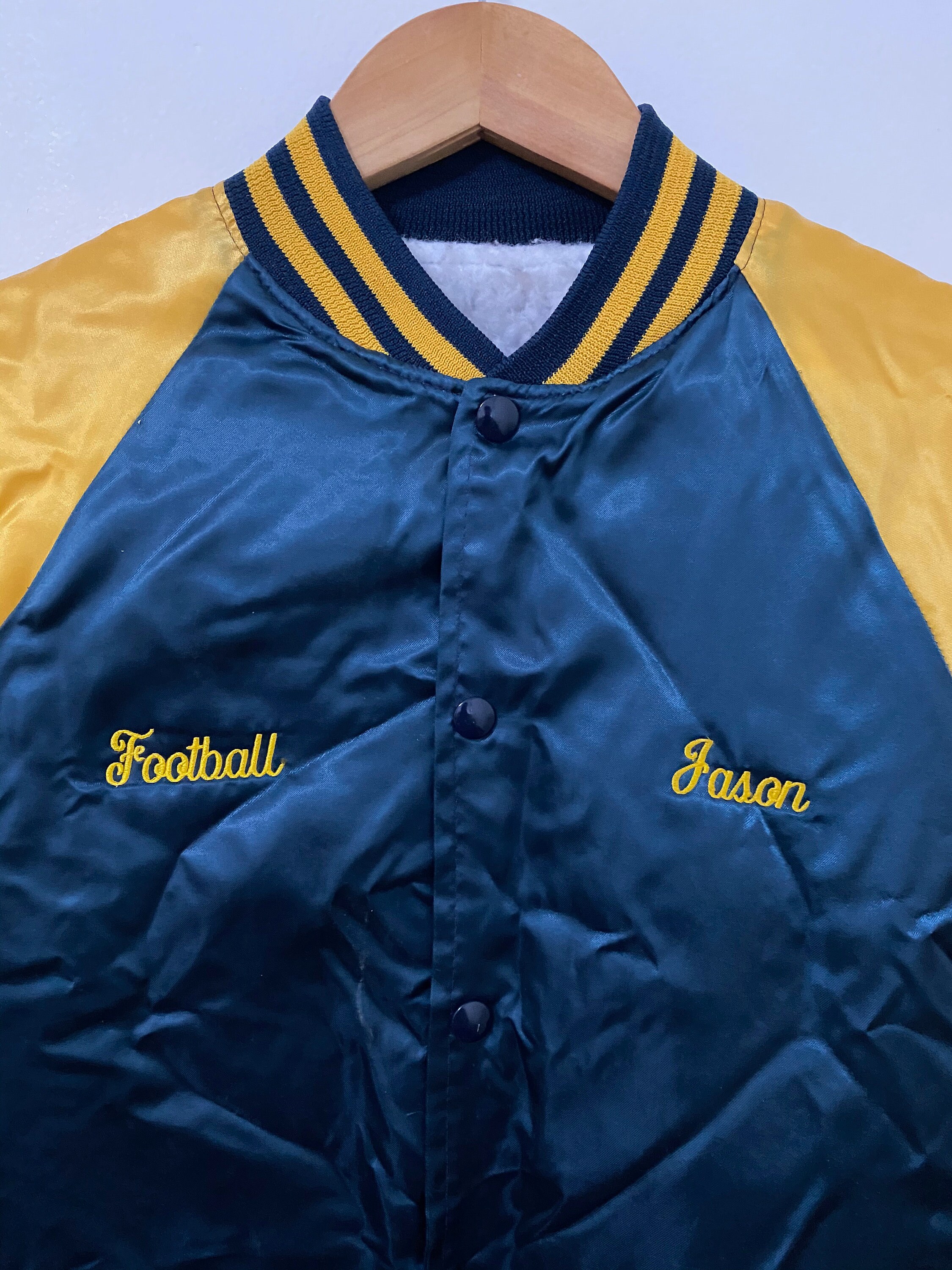 Vintage Varsity / Football Jacket / 90s / Marlboro New Jersey - Etsy
