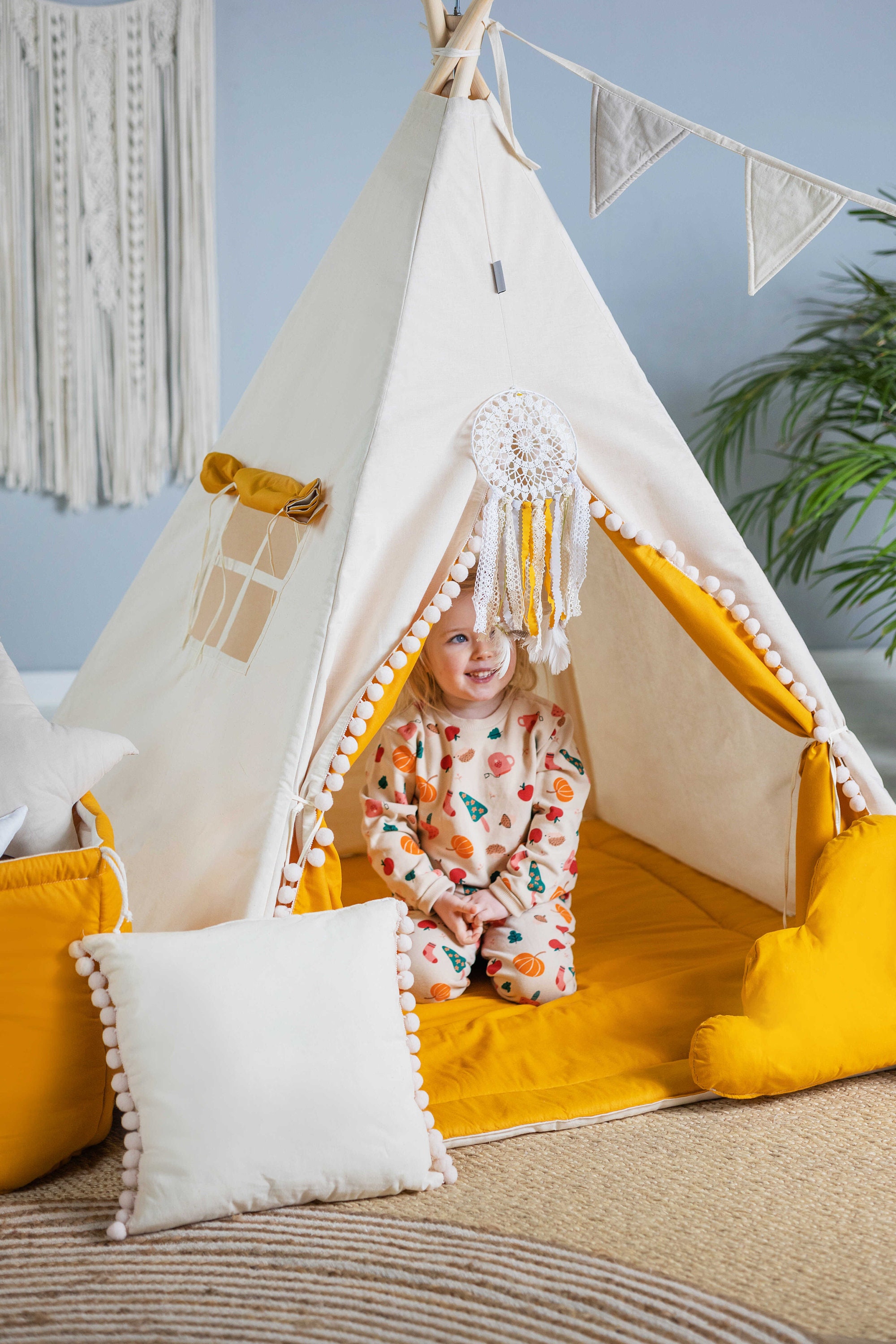 Tipi Kids Teepees for Kids Tipi Tent Tipi for Kids - Etsy