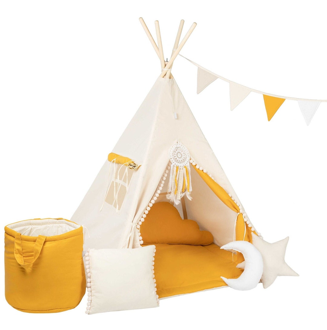 Tipi Kids Teepees for Kids Tipi Tent Tipi for Kids - Etsy