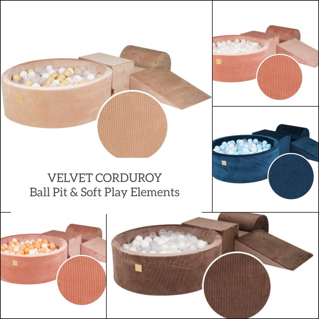 Soft Play Set Ball Pit 200 Balls Soft Play Set Ball Pit Baby Soft Play ...