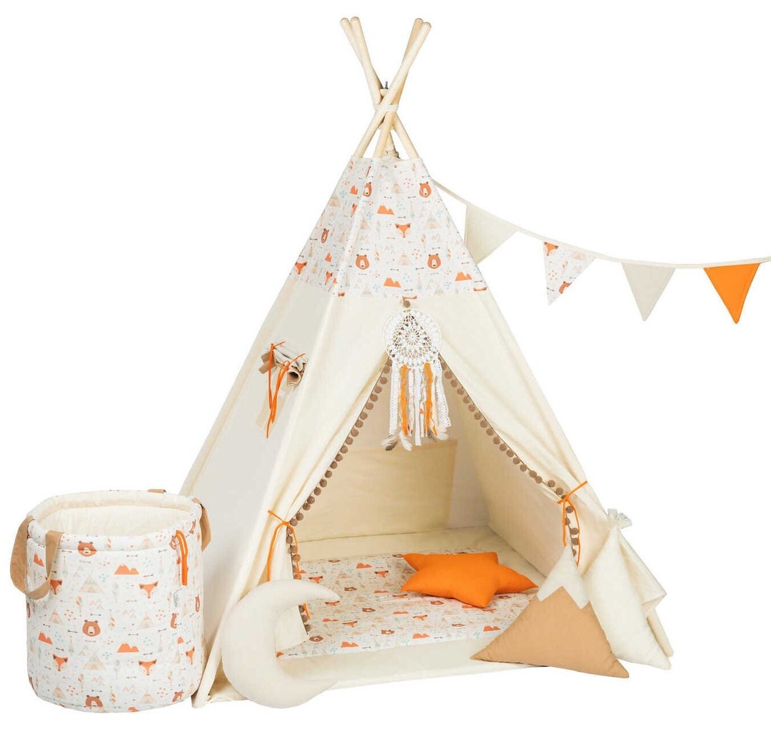 Tipi para niños / Tipi para niños / Tipis para niños / Tienda - Etsy España
