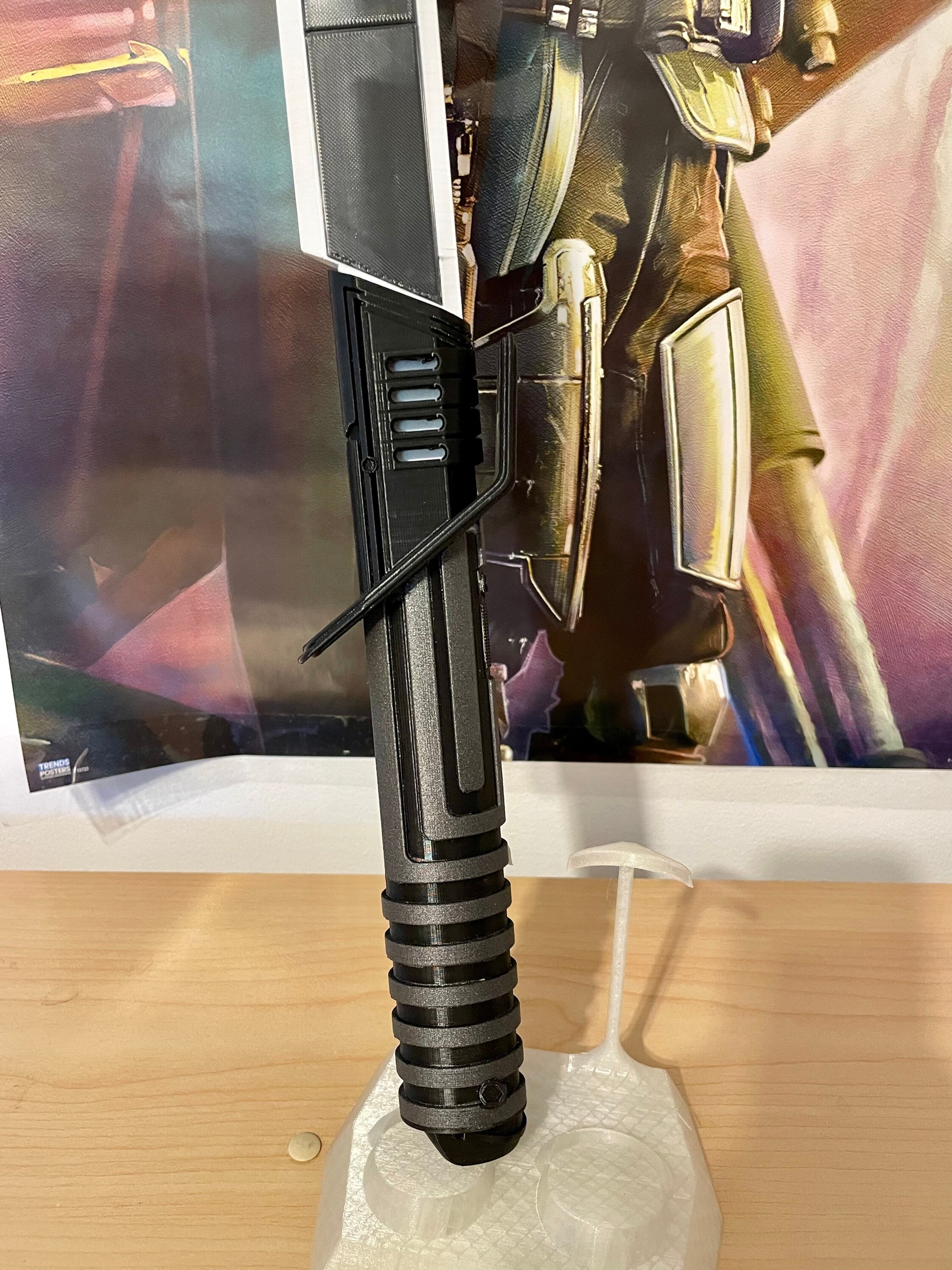 The Mandalorian Darksaber - Etsy