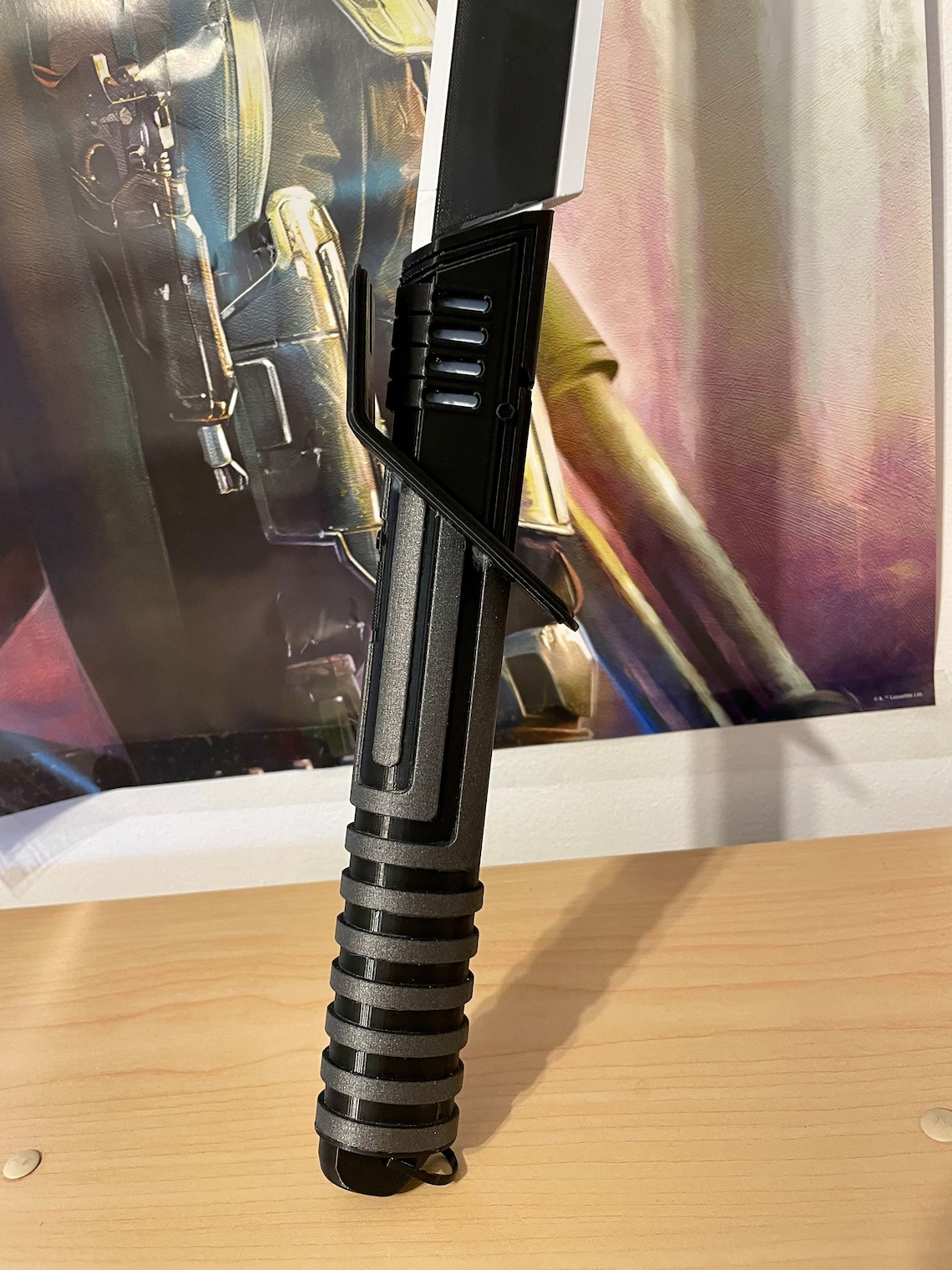 The Mandalorian Darksaber With Blade - Etsy