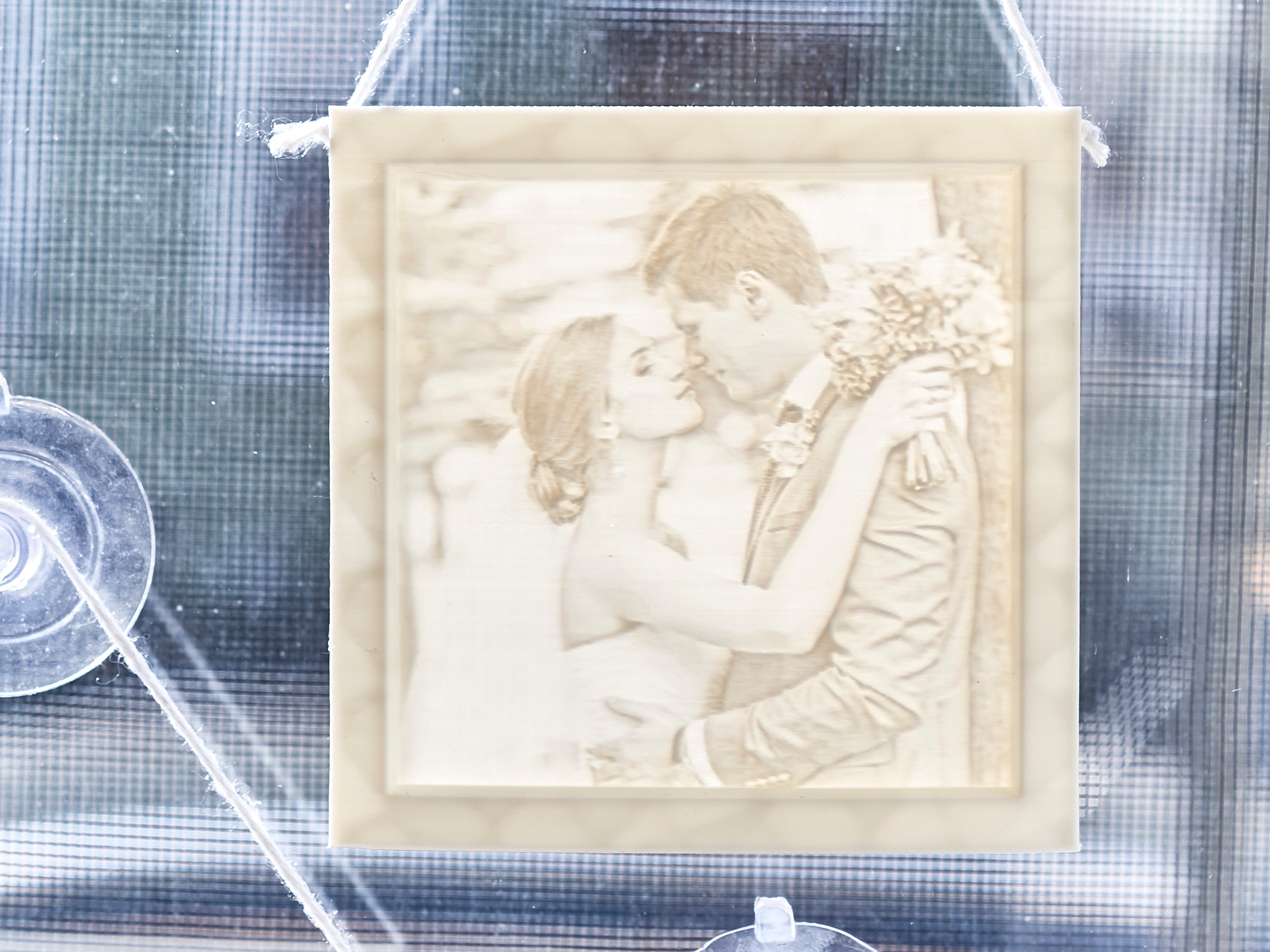 Creative Gifts - 3D Printed Lithographs of Your Photos! - Great Mothers Day, Wedding Anniversary ...