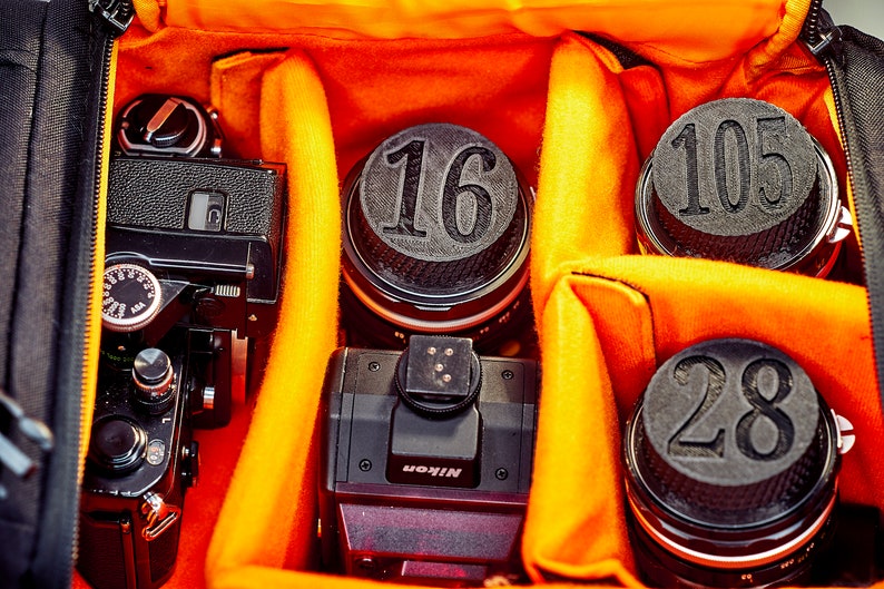 Custom Lens Caps 3D Printed With Your Logo or Custom Text - Etsy