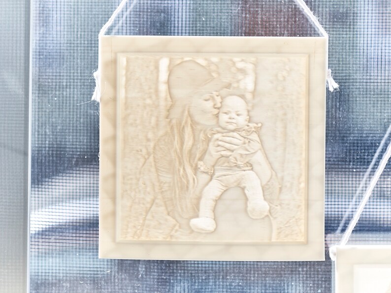 Creative Gifts - 3D Printed Lithographs of Your Photos! - Great Mothers ...
