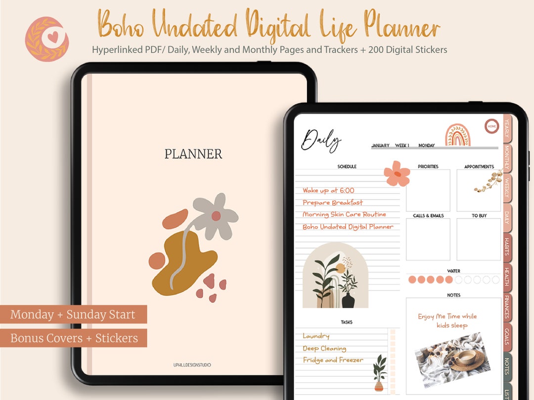 Digital Life Planner, Goodnotes Planner, iPad Planner, Notability ...