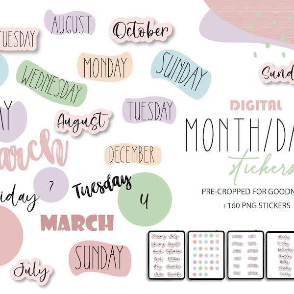 Goodnotes Stickers - Etsy