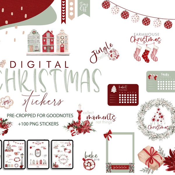 Christmas Stickers - Etsy